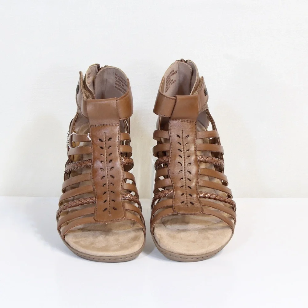 Earth Origins | Shoes | Earth Origins Bella Bruna Brown Almond Leather ...
